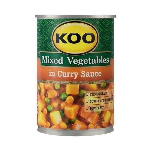 Koo Vegetable Curry 420g Can - Southern African Groceries in Ireland!